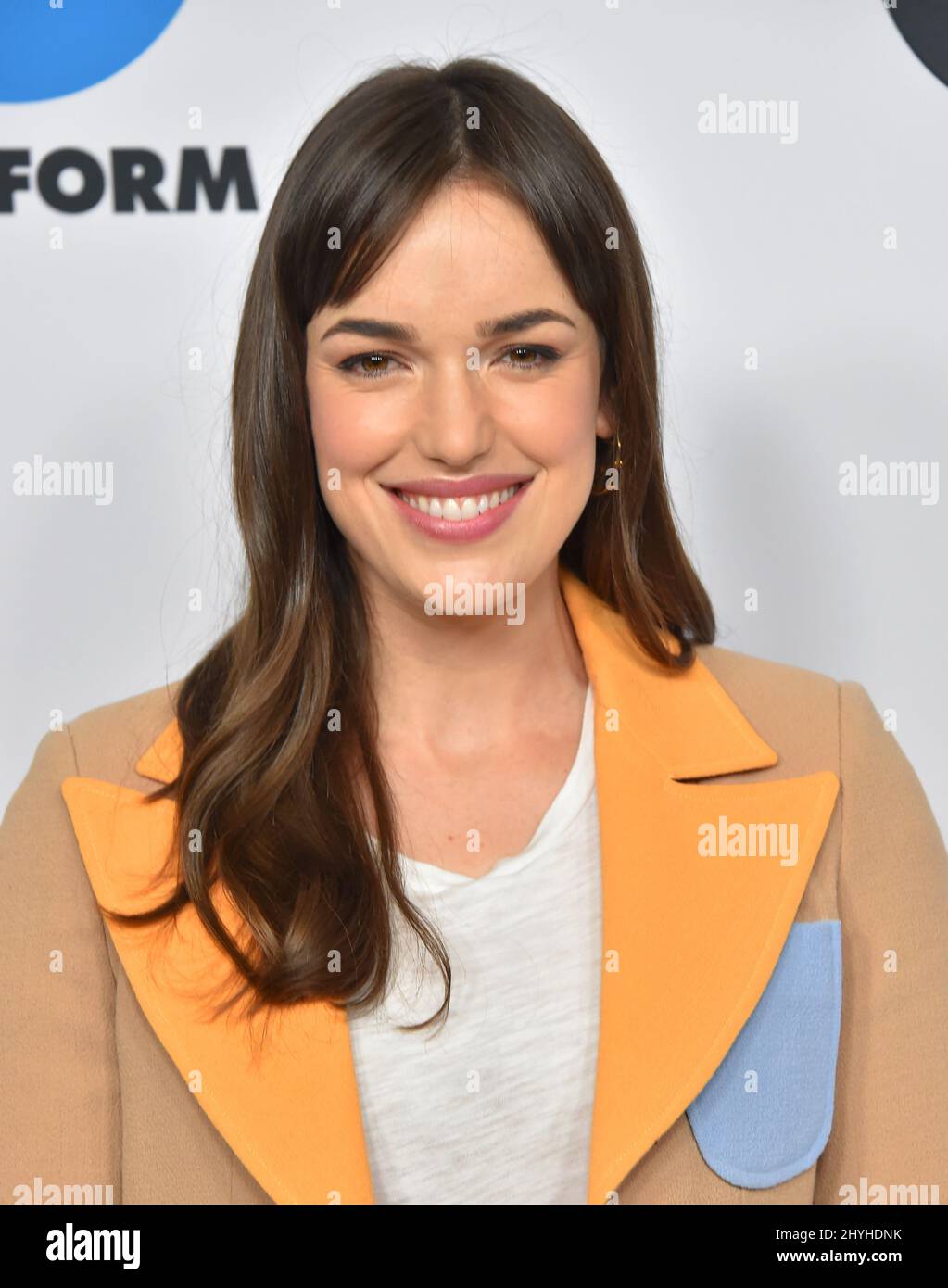 Elizabeth Henstridge arriving to the Disney ABC TCA Winter Press Tour ...
