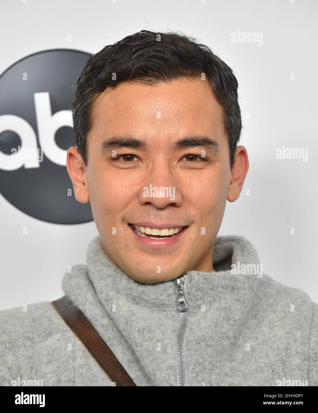 Conrad Ricamora arriving to the Disney ABC TCA Winter Press Tour 2019 ...