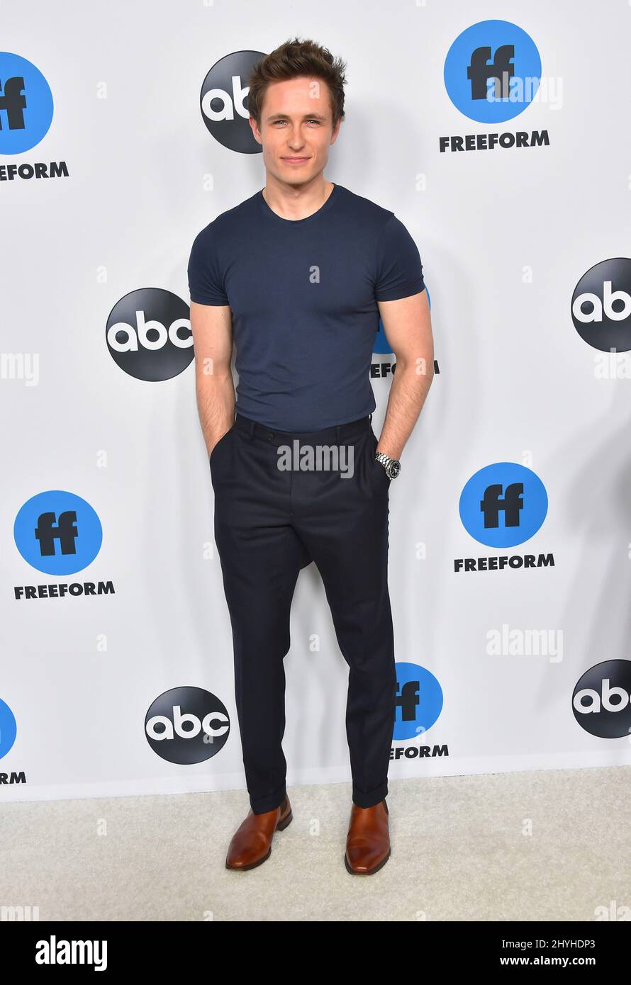 Graeme King arriving to the Disney ABC TCA Winter Press Tour 2019 at ...
