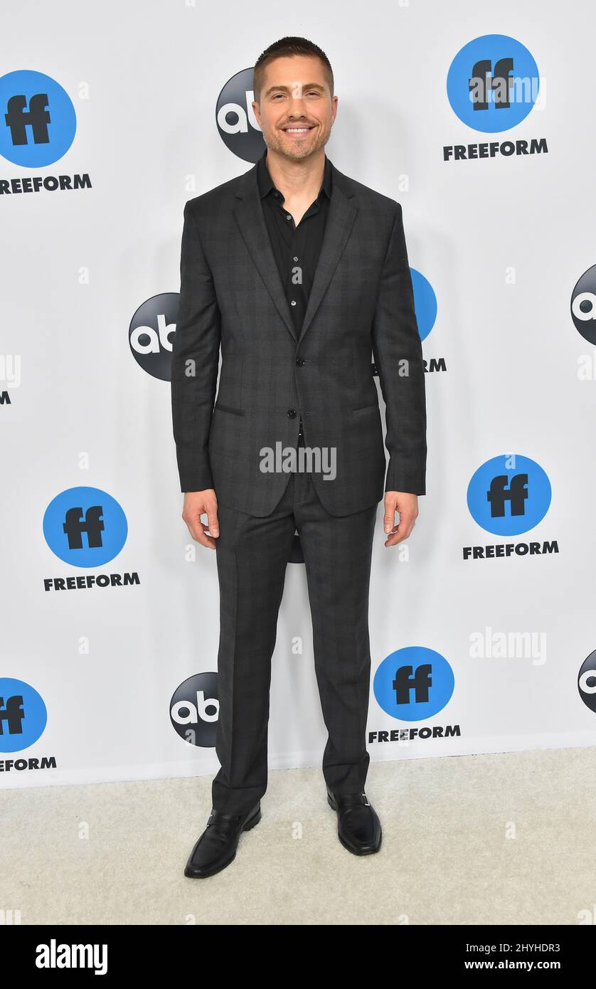 Eric Winter arriving to the Disney ABC TCA Winter Press Tour 2019 at ...