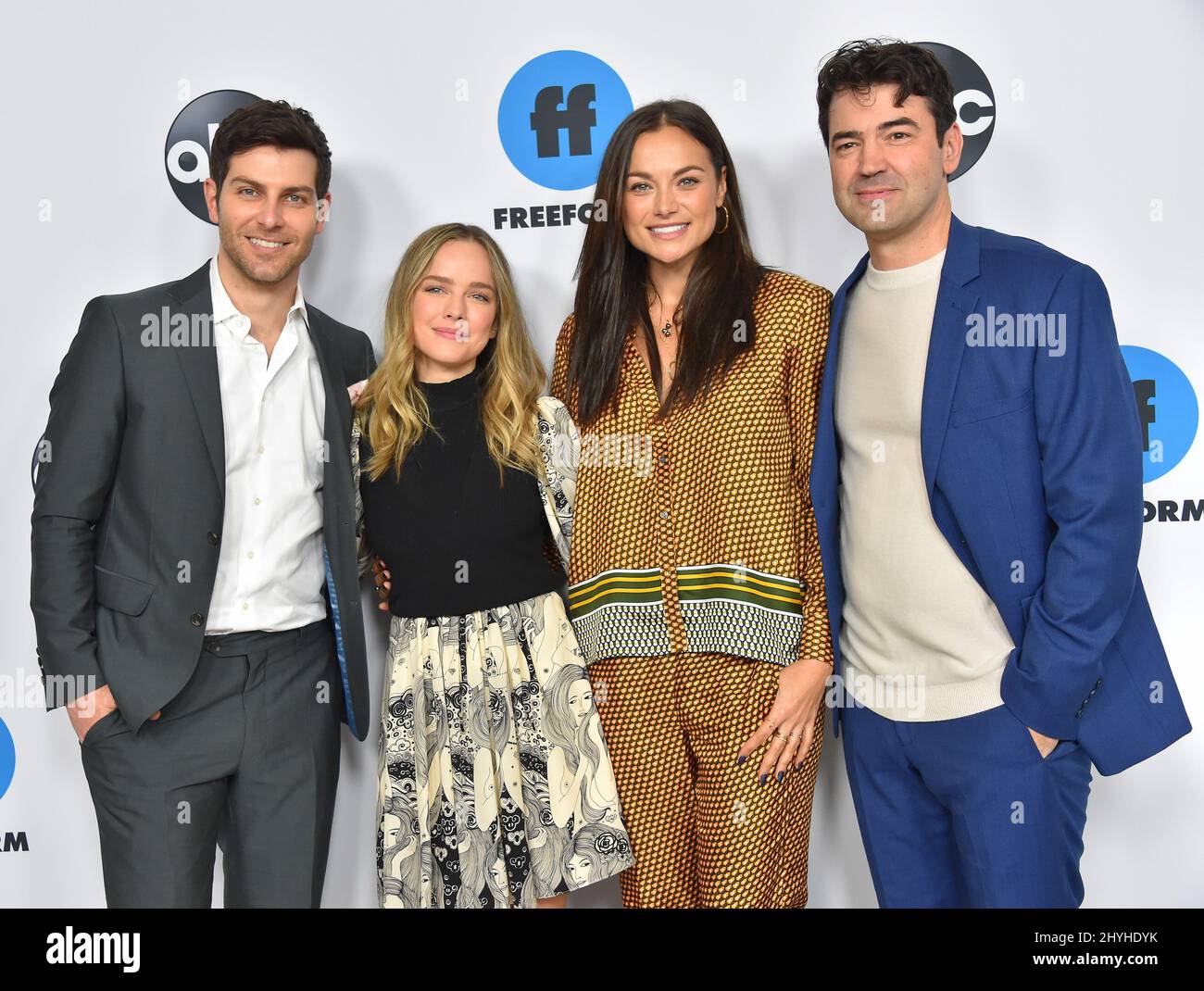 David Giuntoli, Allison Miller Christina Ochoa and Ron Livingston ...