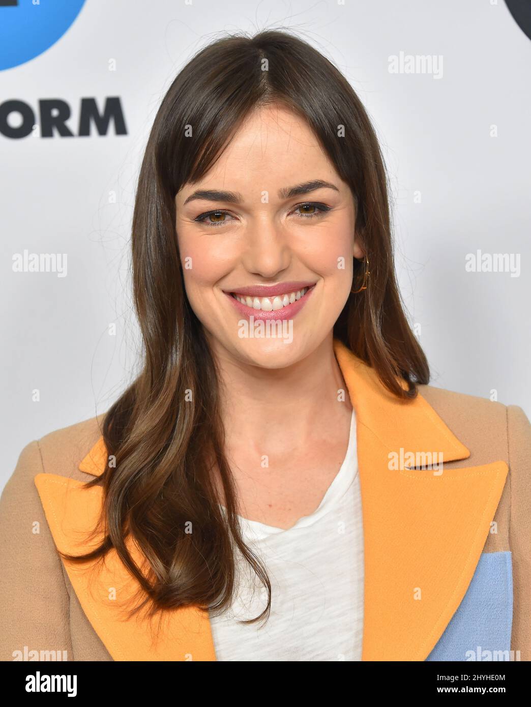 Elizabeth Henstridge arriving to the Disney ABC TCA Winter Press Tour ...