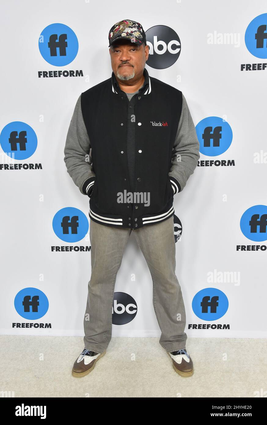 Laurence Fishburne arriving to the Disney ABC TCA Winter Press Tour ...