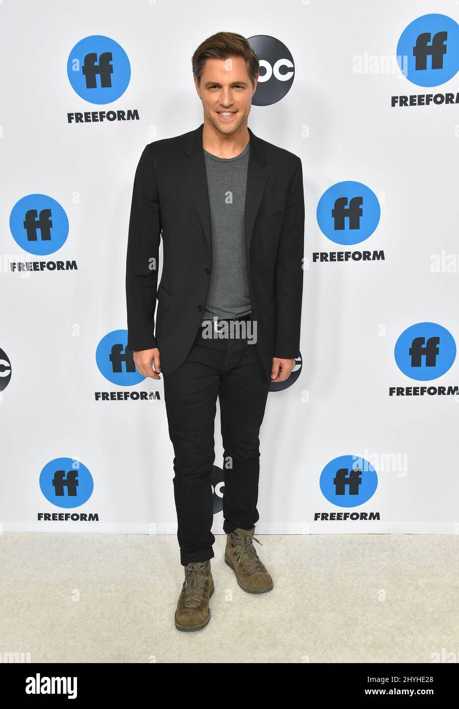 Sam Page arriving to the Disney ABC TCA Winter Press Tour 2019 at ...