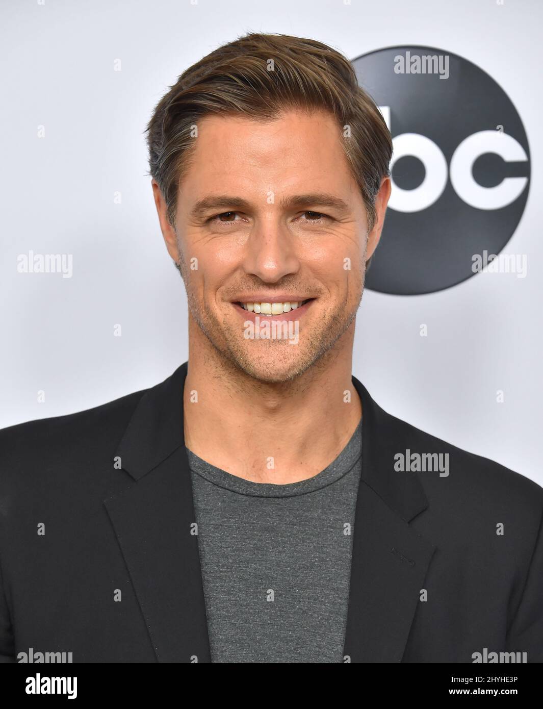 Sam Page arriving to the Disney ABC TCA Winter Press Tour 2019 at ...