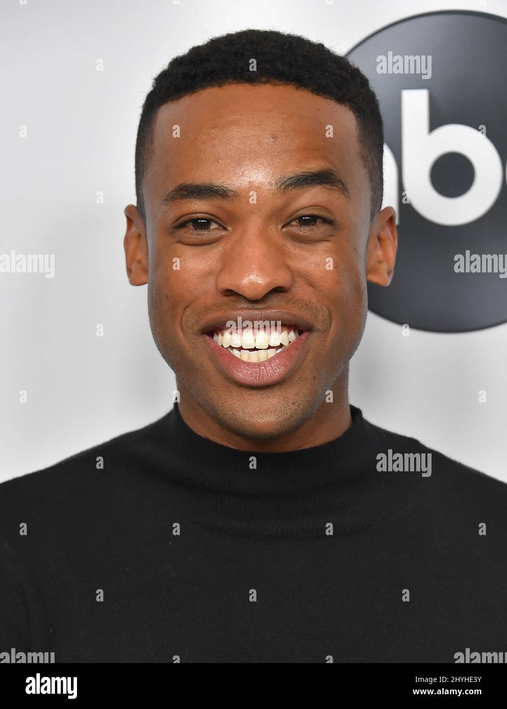 Titus Makin Jr. arriving to the Disney ABC TCA Winter Press Tour 2019 ...