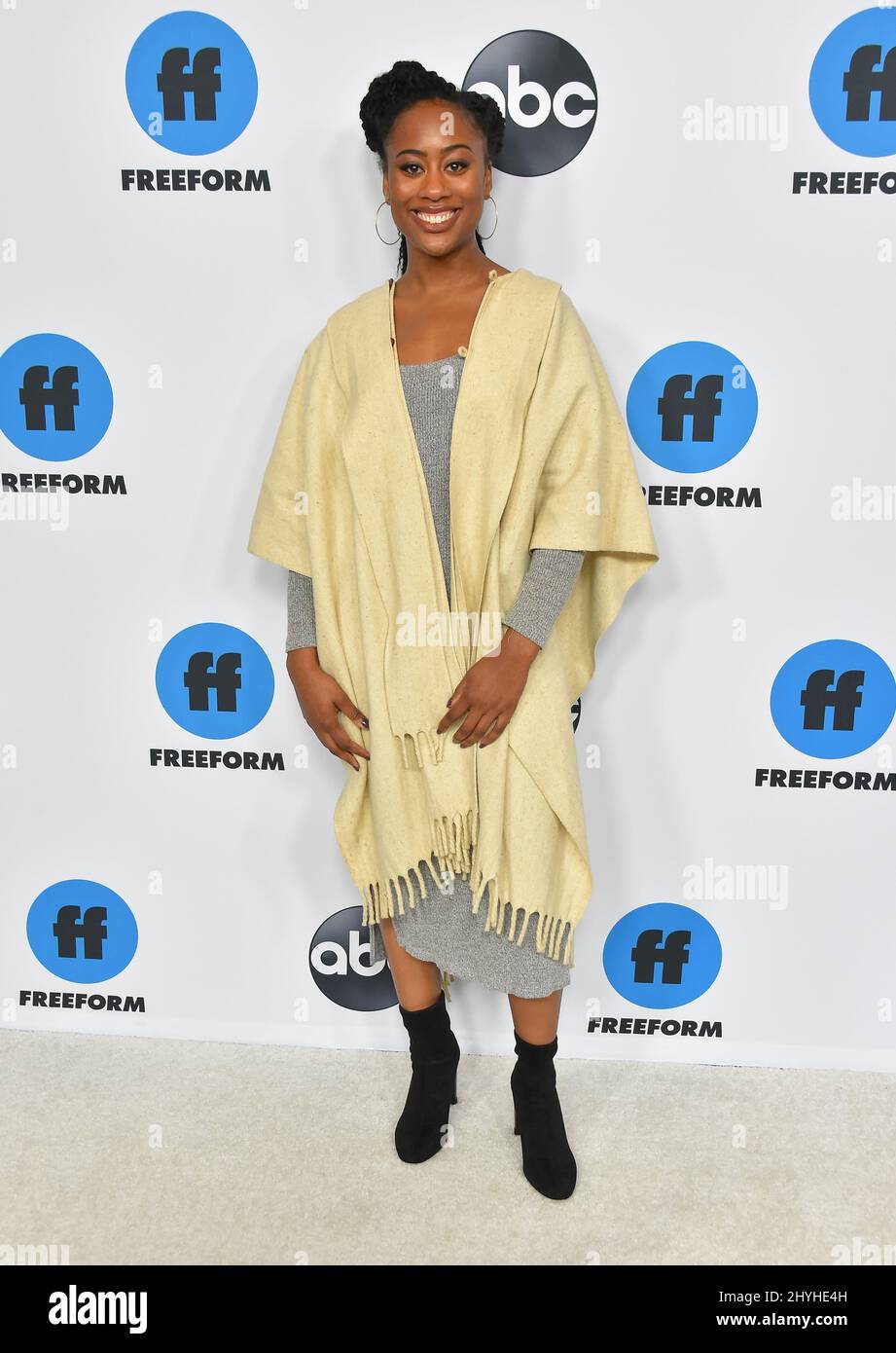 Zuri Adele arriving to the Disney ABC TCA Winter Press Tour 2019 at ...