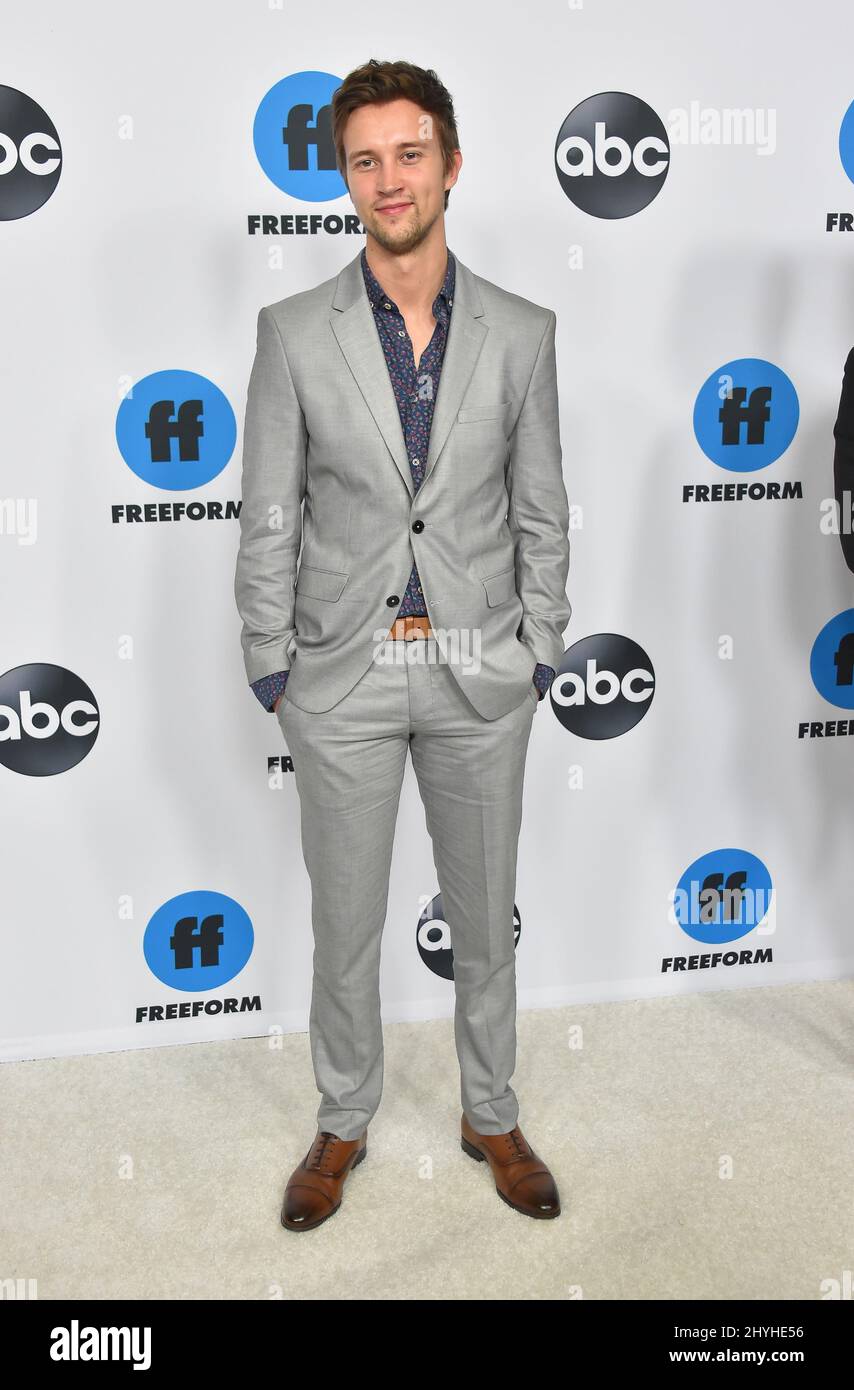 Sam Straley arriving to the Disney ABC TCA Winter Press Tour 2019 at ...