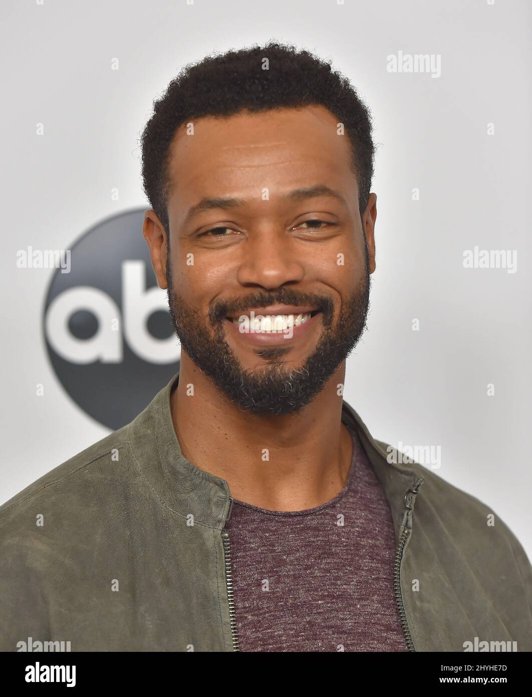 Isaiah Mustafa arriving to the Disney ABC TCA Winter Press Tour 2019 at ...