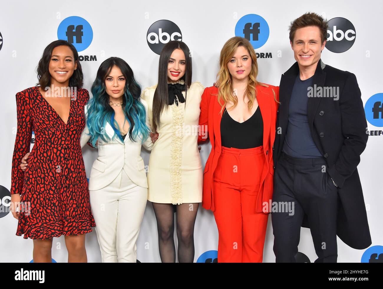 Sydney Parker Bates, Janel Parrish, Sofia Carson, Sasha Pieterse and ...