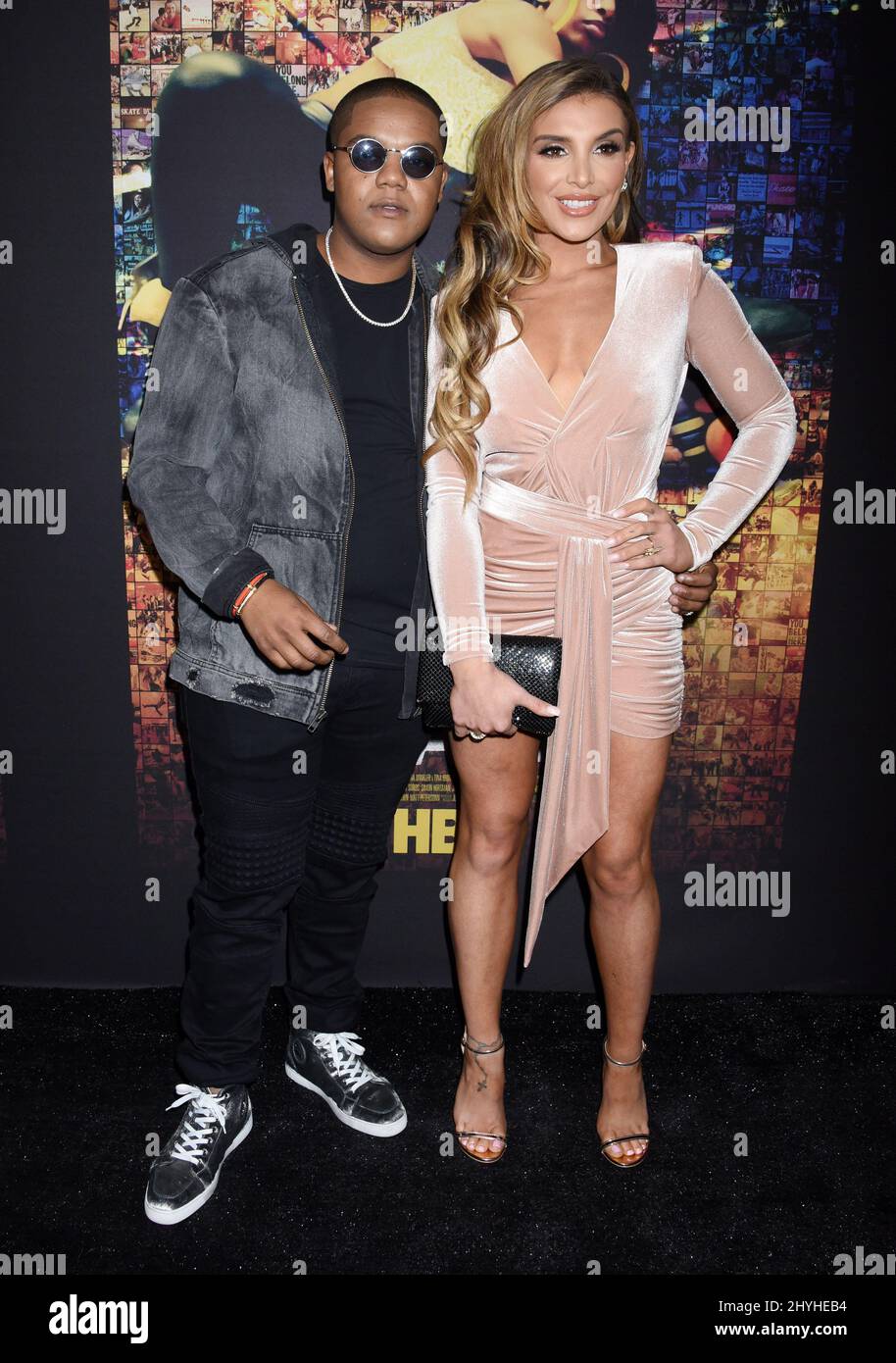 Kyle Massey and Hana Giraldo at the 'United Skates' Los Angeles ...