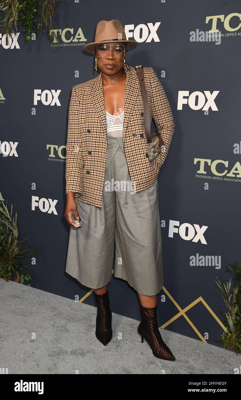 Aisha Hind at the FOX 2019 Winter TCA Press Tour Party held at The Fig ...