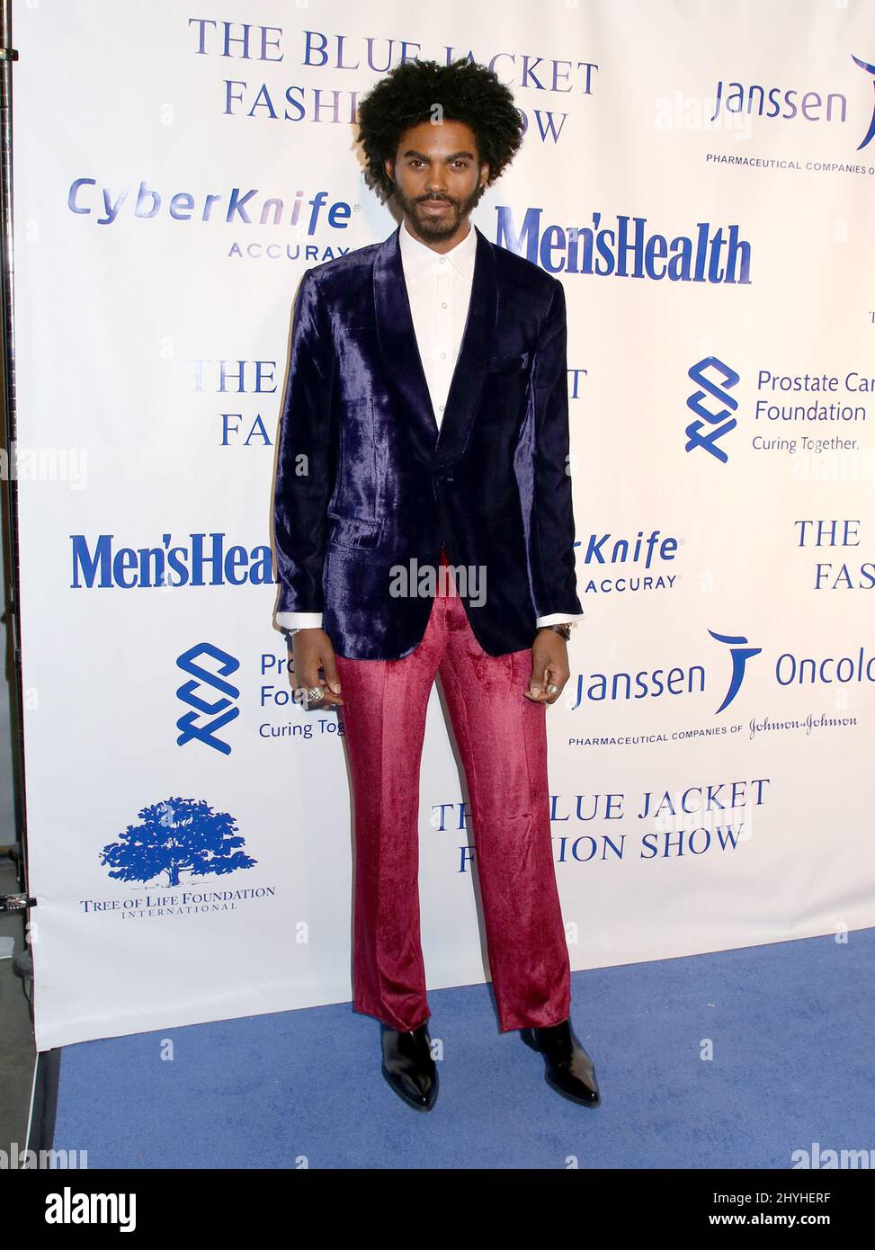 Sean Michael Frazier attending The Third Annual Blue Jacket Fashion ...