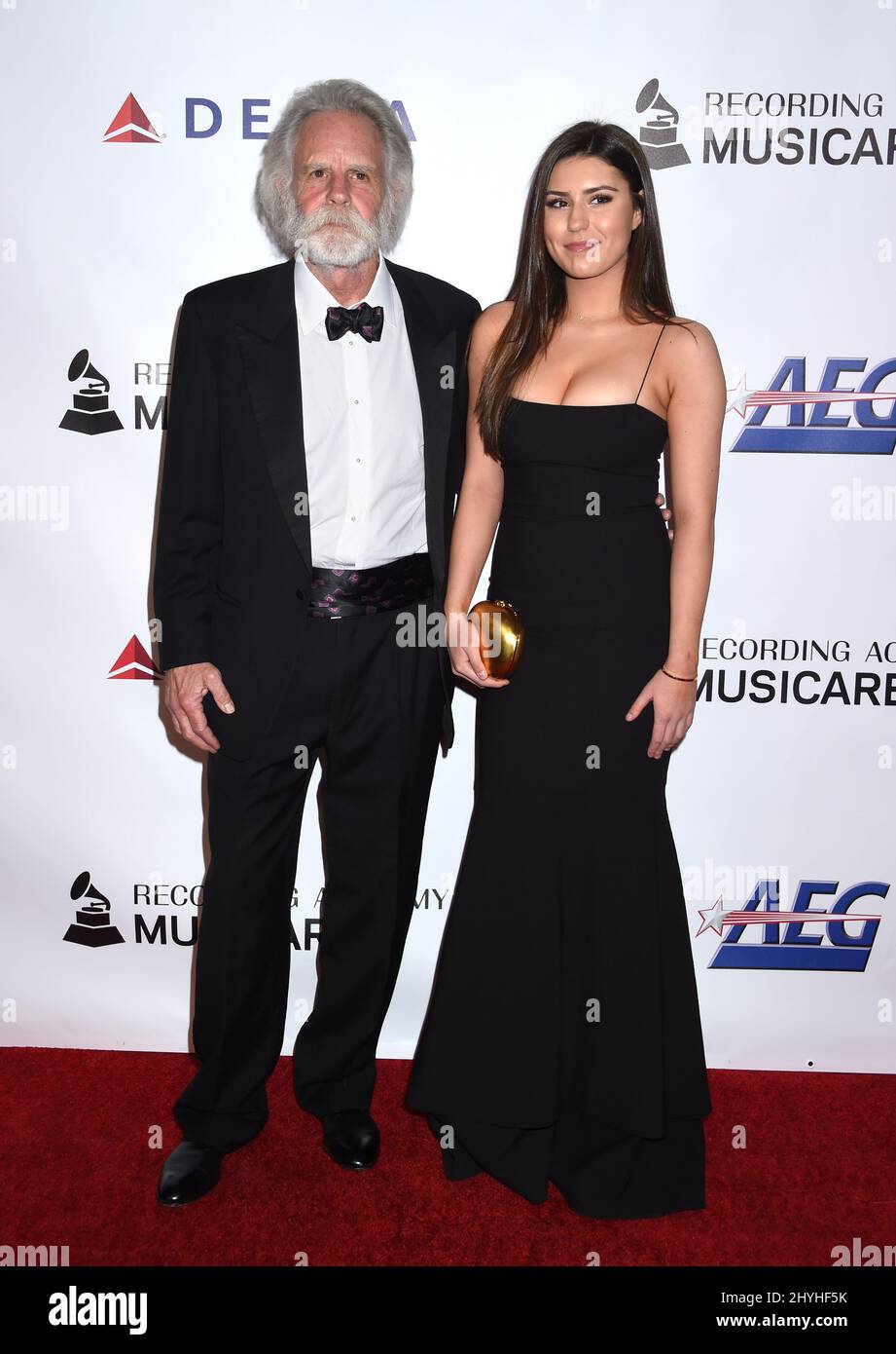 Bob Weir and Monet Weir at the 2019 MusiCares Person of the Year ...