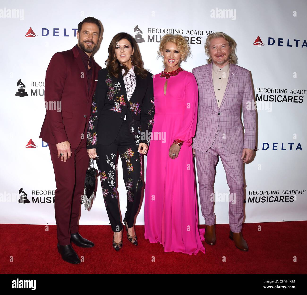 Jimi Westbrook, Karen Fairchild, Kimberly Schlapman and Phillip Sweet ...
