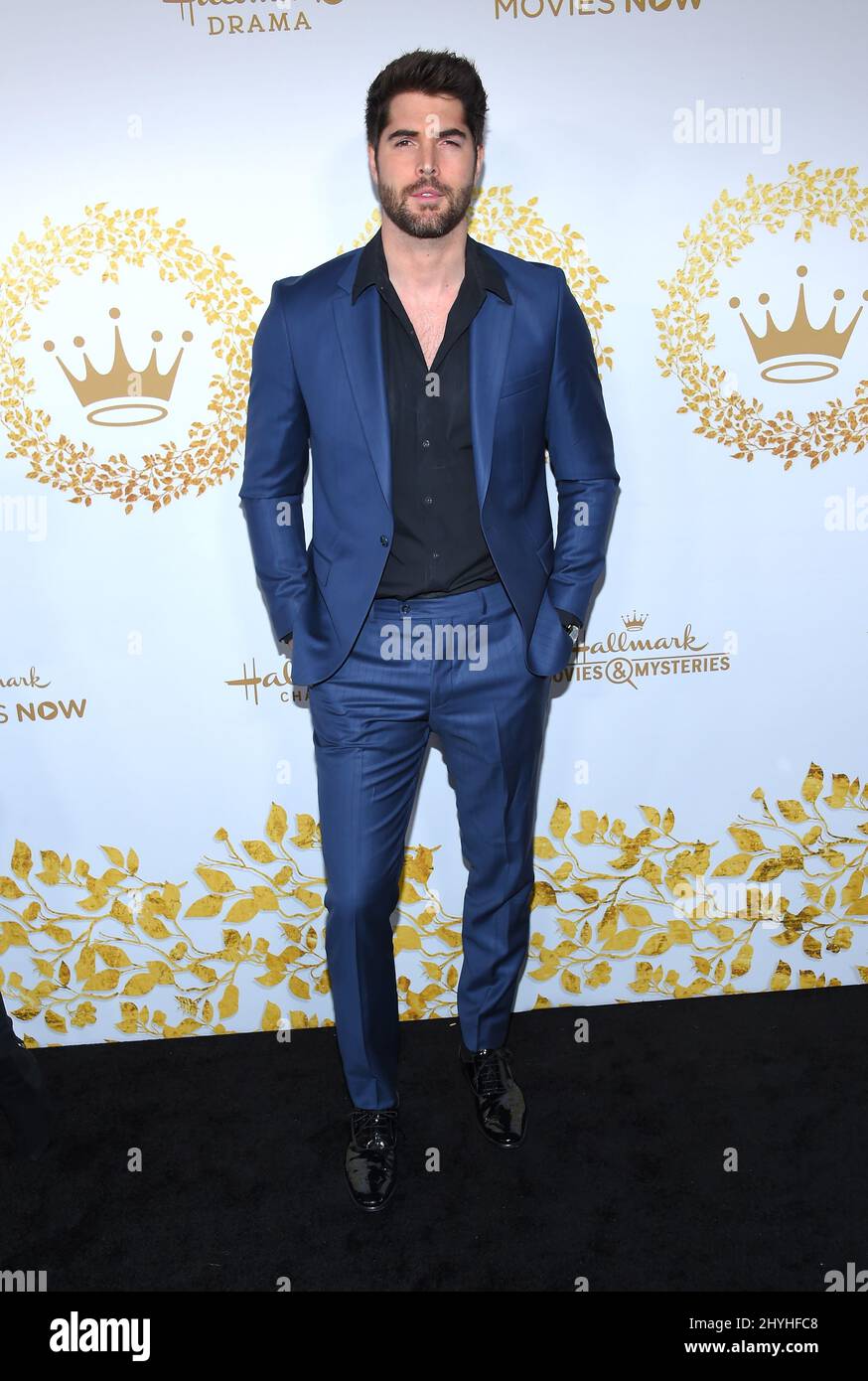Nick Bateman arriving to the Hallmark Channel and Hallmark Movies ...