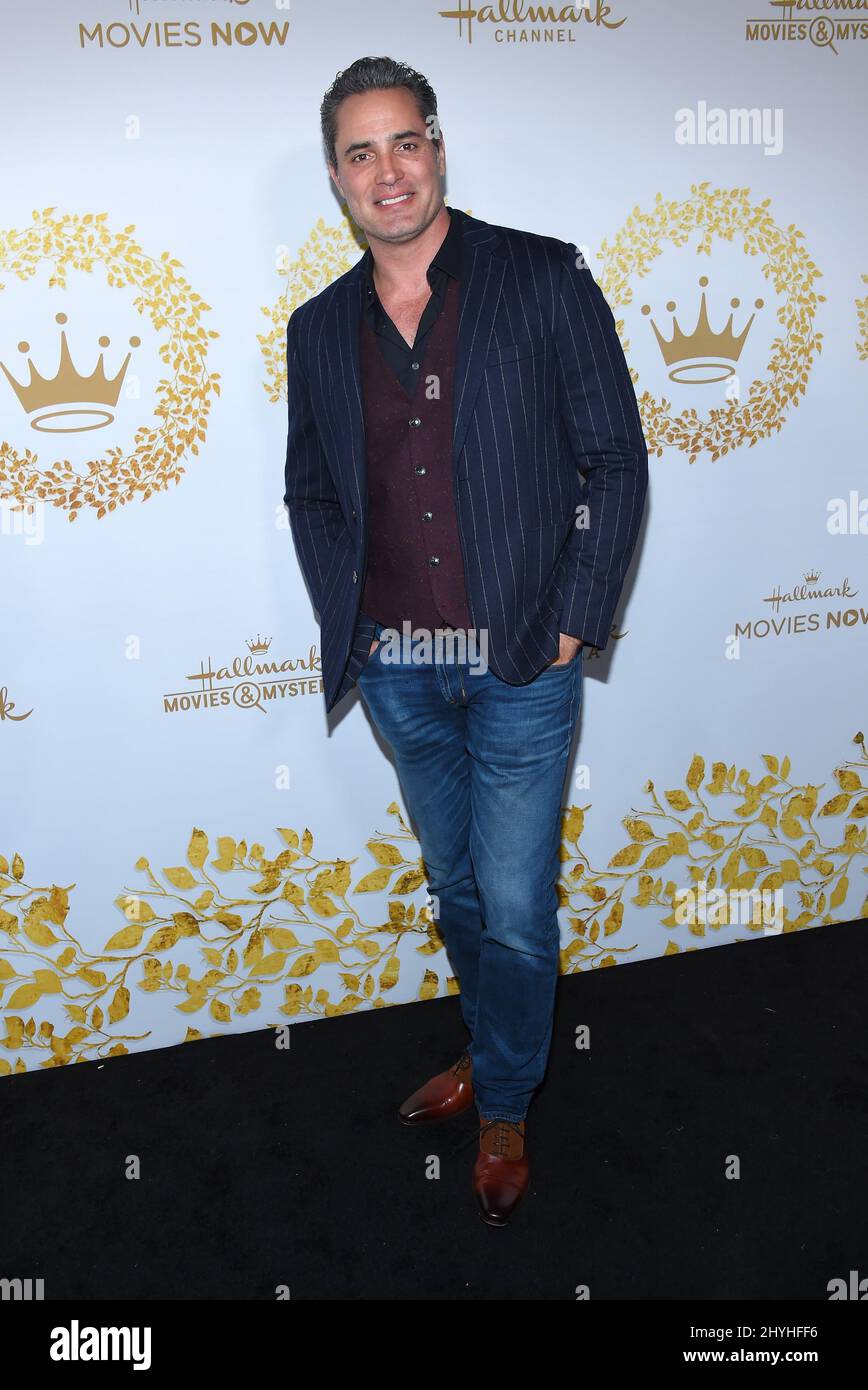 Victor Webster arriving to the Hallmark Channel and Hallmark Movies ...