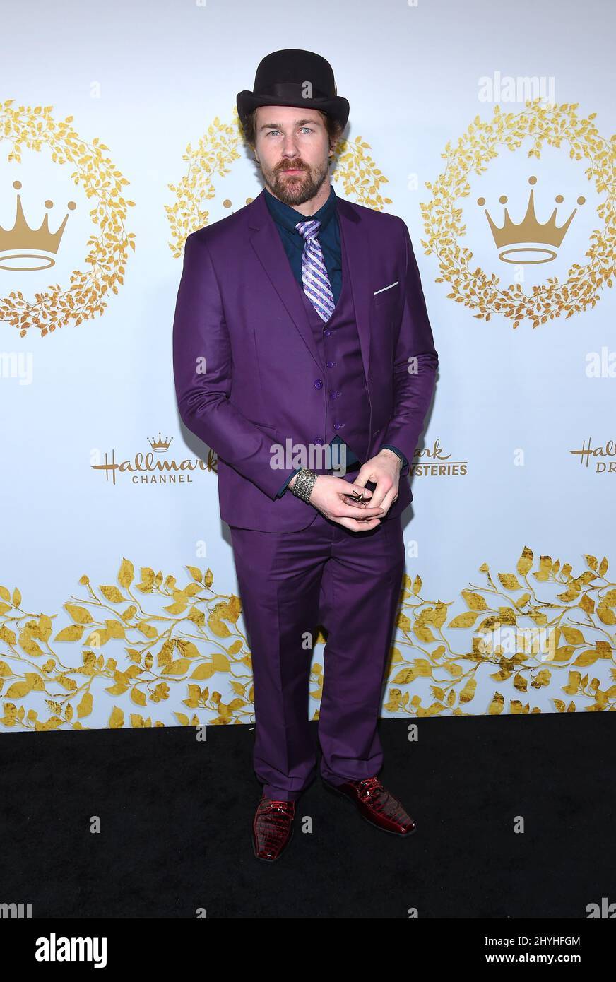 Josh Kelly arriving to the Hallmark Channel and Hallmark Movies ...