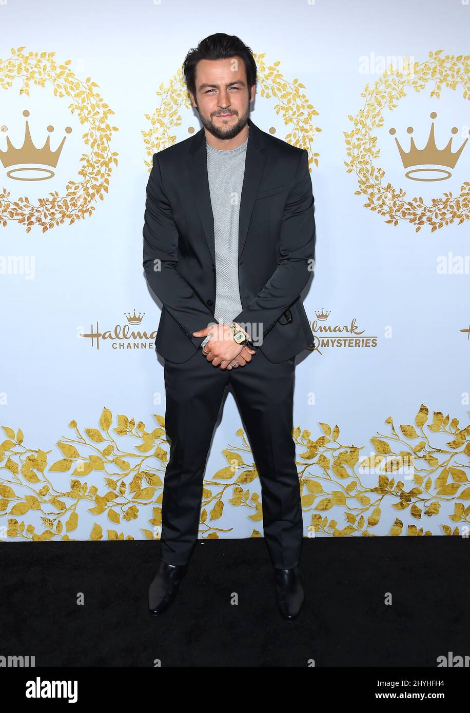 Tyler Hynes arriving to the Hallmark Channel and Hallmark Movies ...