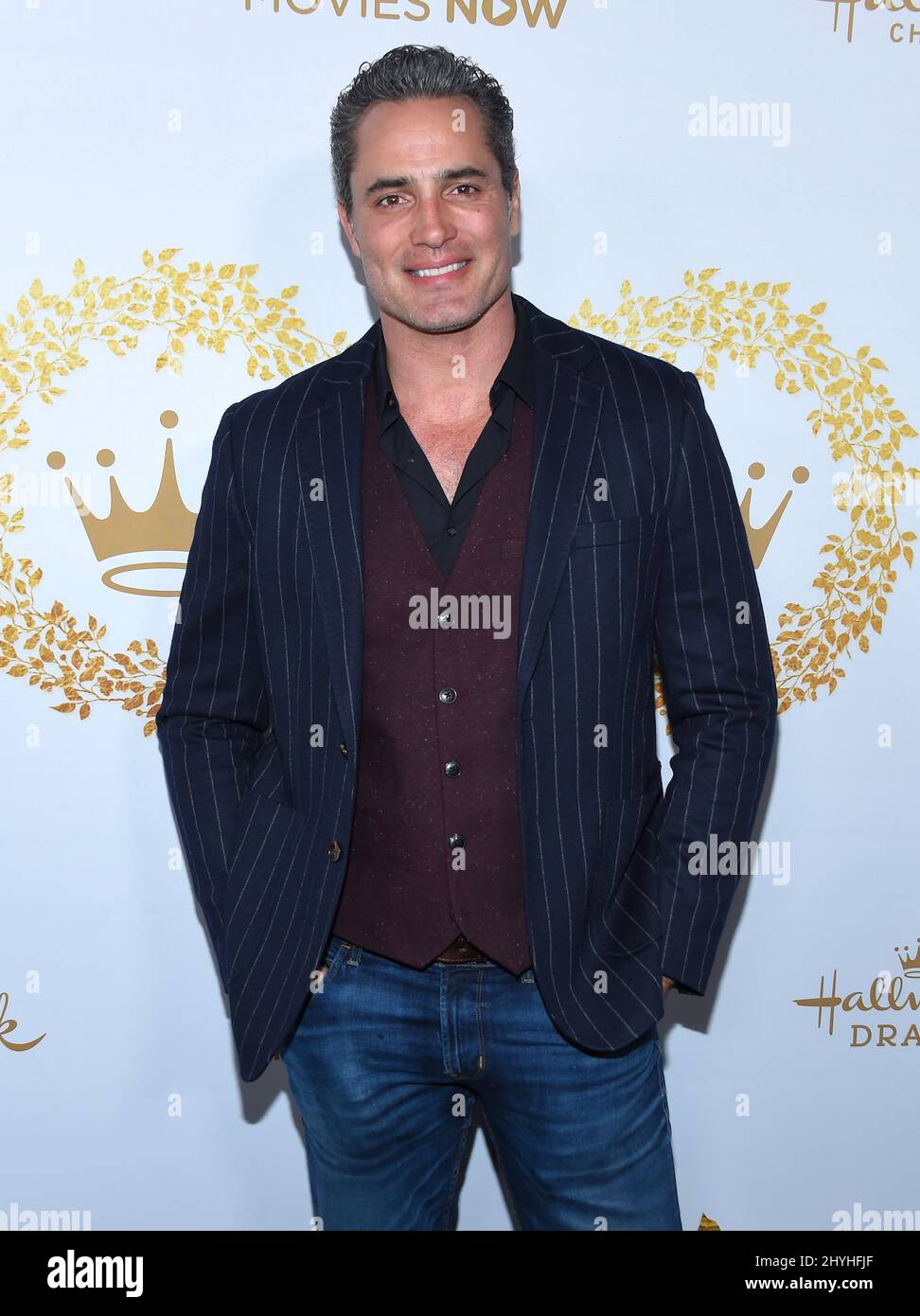 Victor Webster arriving to the Hallmark Channel and Hallmark Movies ...