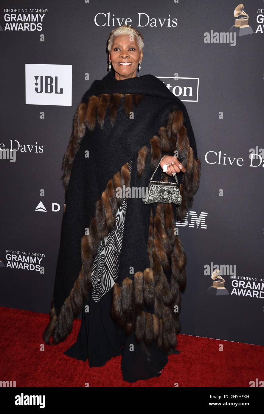 Dionne Warwick attending the Recording Academy And Clive Davis' 2019 ...