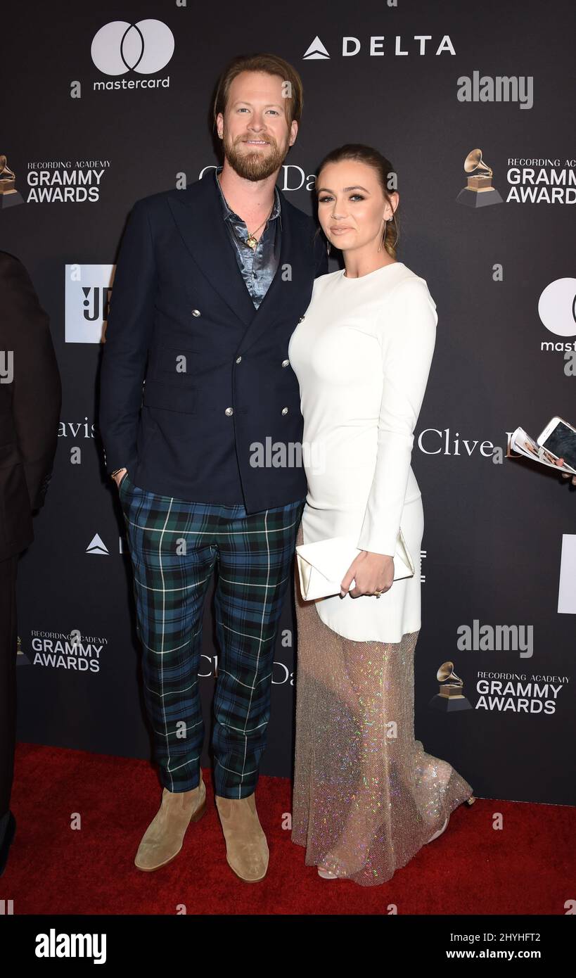 Brian Kelley and Brittney Marie Kelley attending the Recording Academy ...