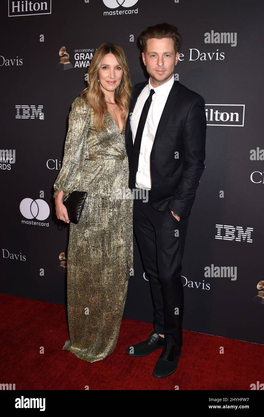 Ryan Tedder and Genevieve Tedder attending the Recording Academy And ...