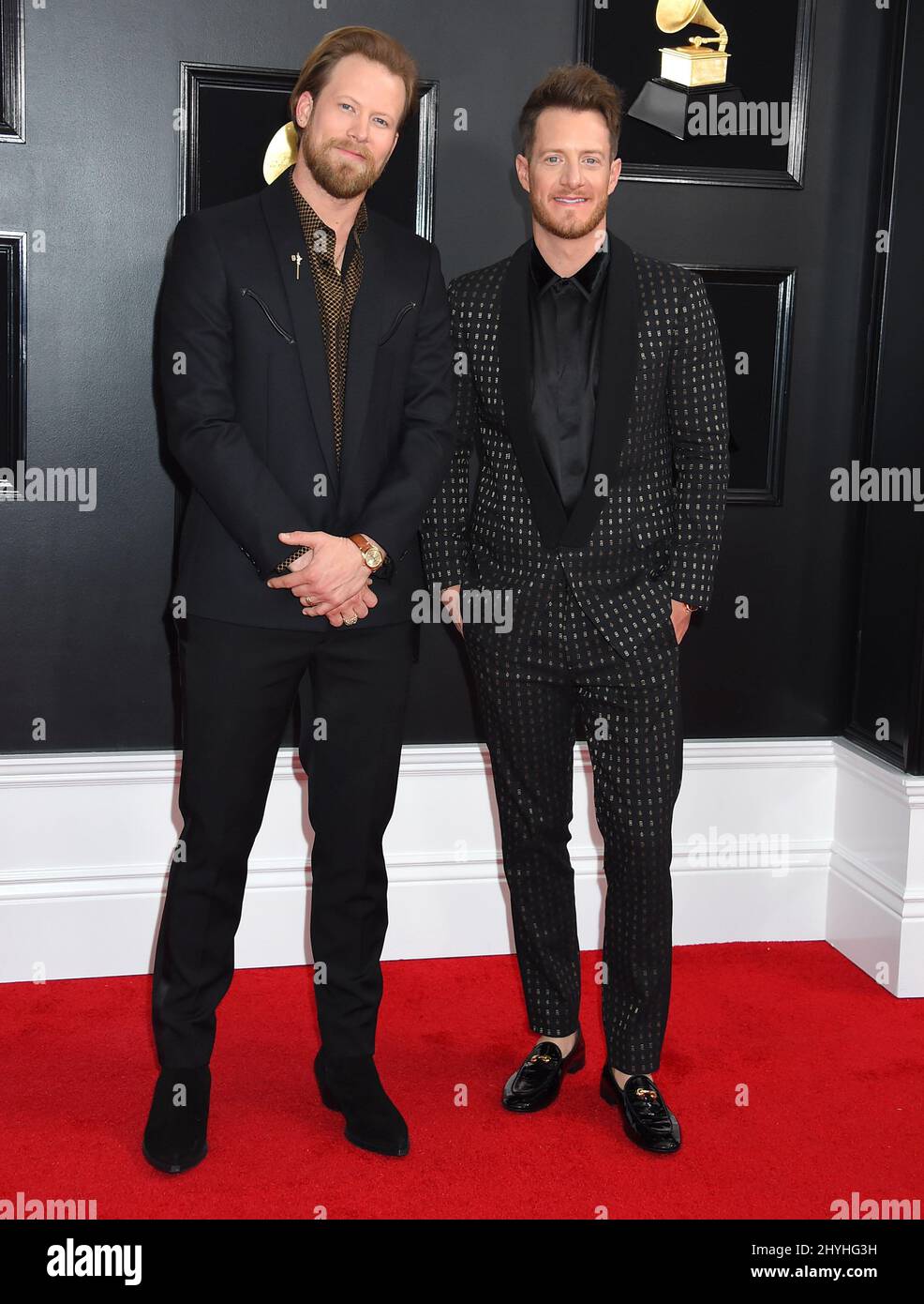 Brian Kelley, Tyler Hubbard, Florida Georgia Line at the 61st Annual ...