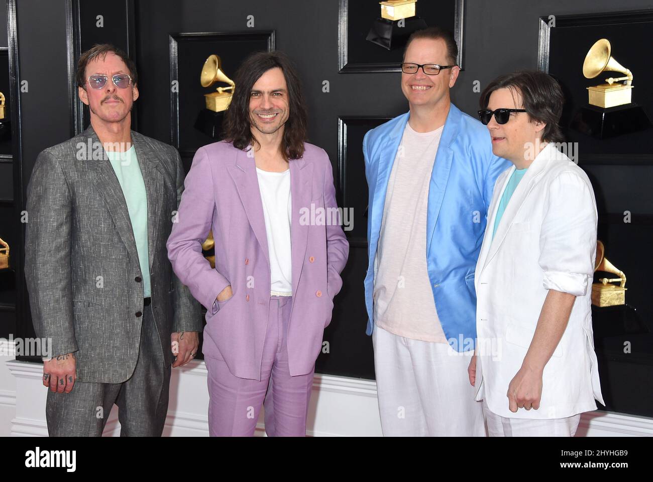 Weezer at the 61st Annual Grammy Awards held at Staples Center on ...