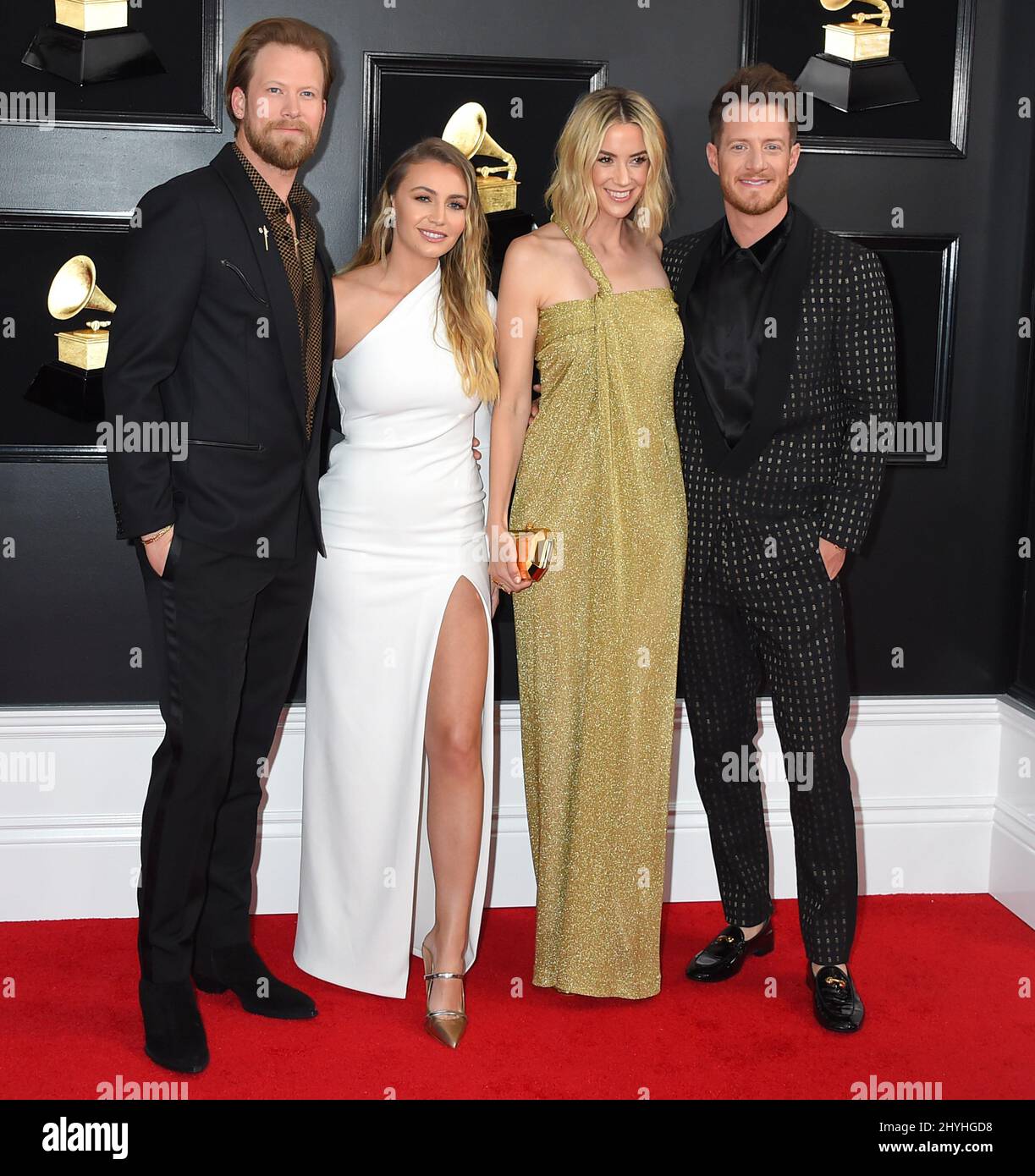 Brian Kelley, Katherine Kelley, Tyler Hubbard and Hayley Stommel at the ...