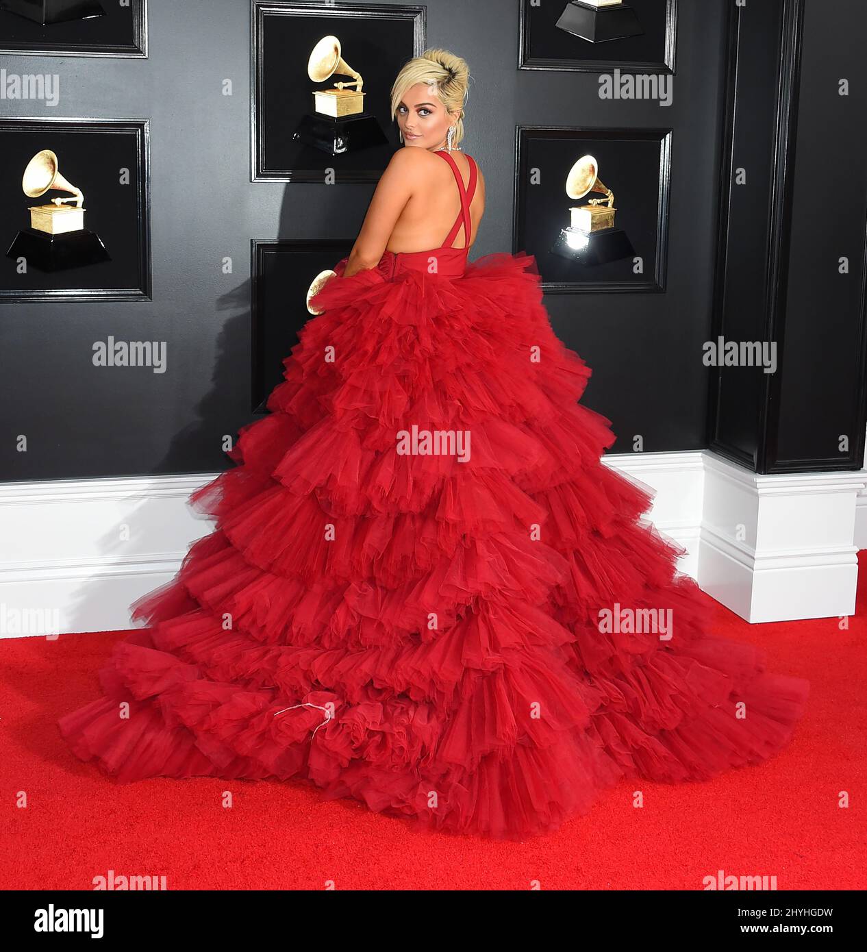 Bebe Rexha at the 61st Annual Grammy Awards held at Staples Center on ...