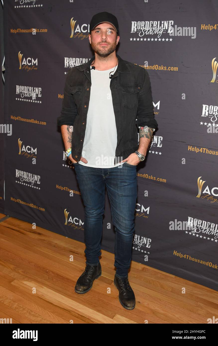 Tyler Rich backstage at the ACM Lifting Lives Presents Borderline ...