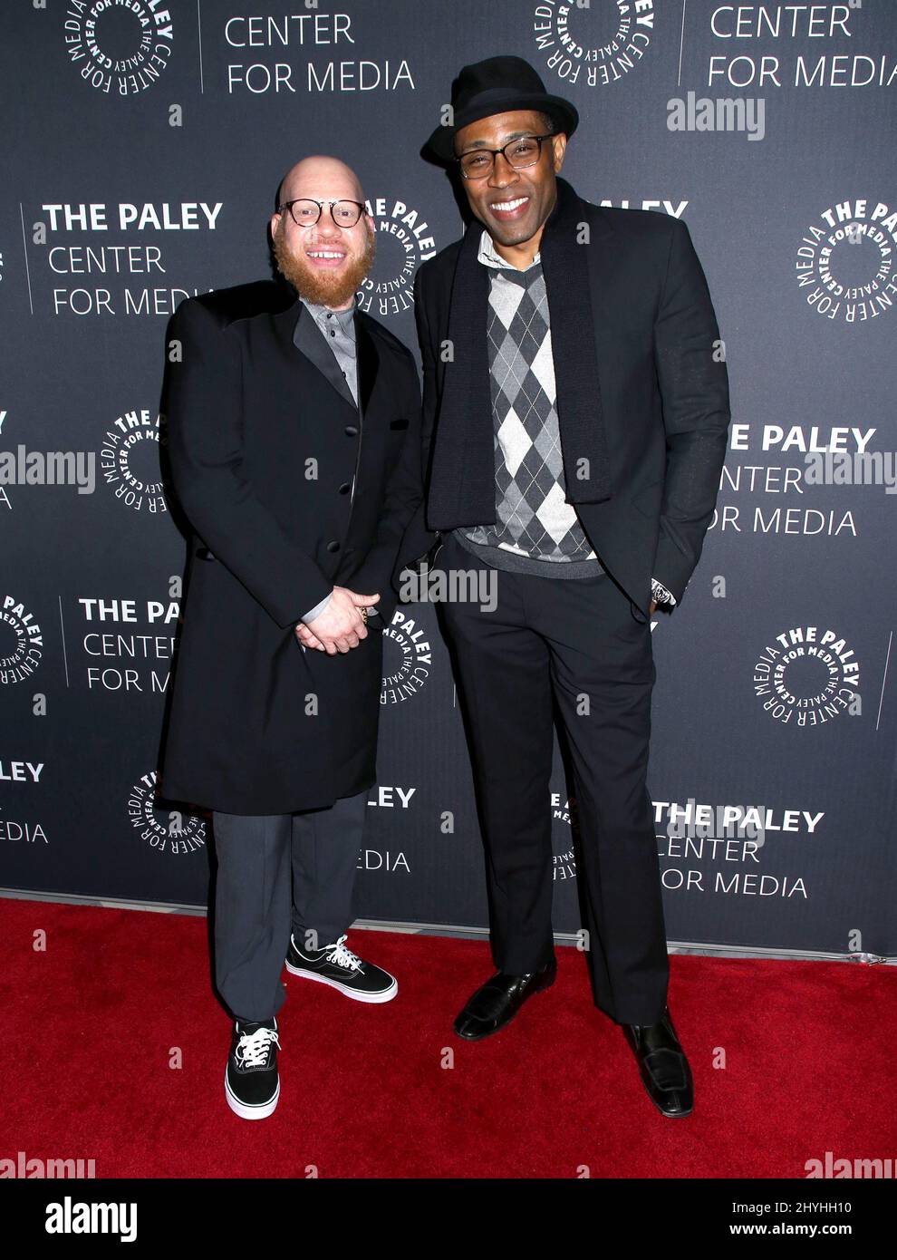 (left to right) Marvin Jones III and Cress Williams at the Black ...