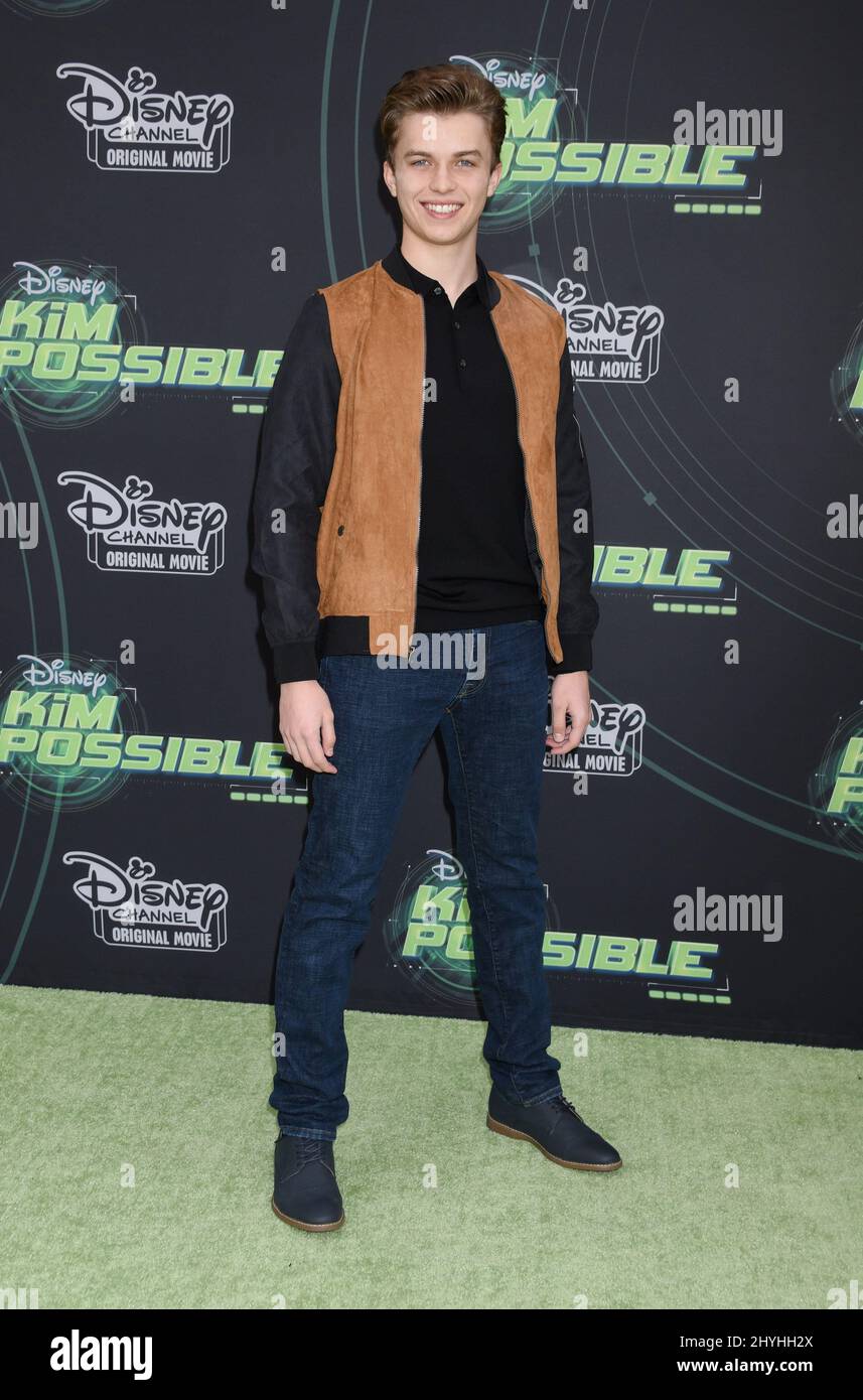 Jacob Hopkins at Disney Channel's 'Kim Possible' Premiere held at the ...