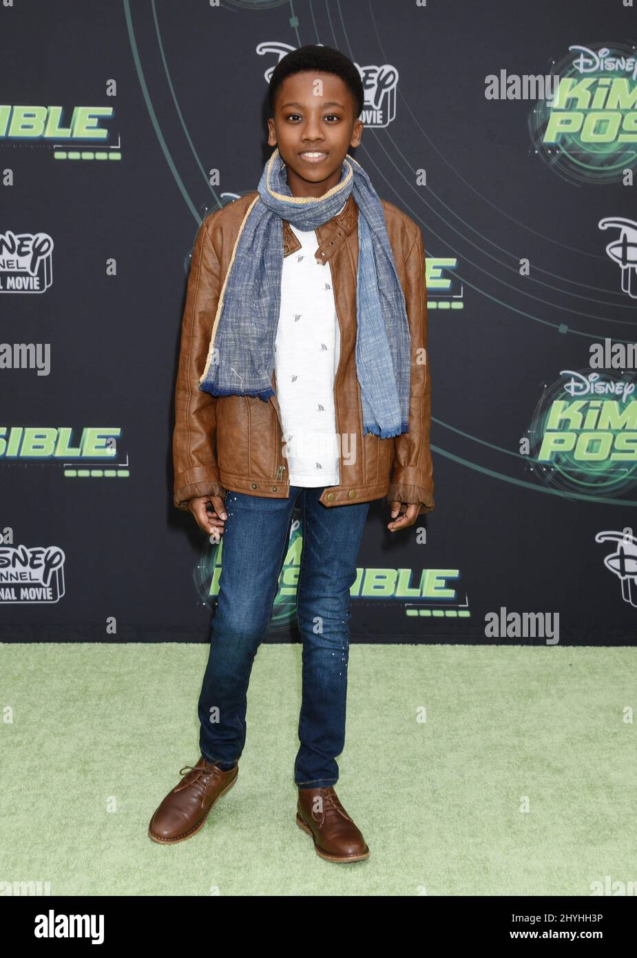 Ramon Reed at Disney Channel's 'Kim Possible' Premiere held at the ...