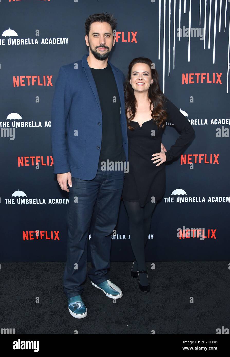 Jeremy Slater and Melissa Russell arriving to the Netflix's 'The ...