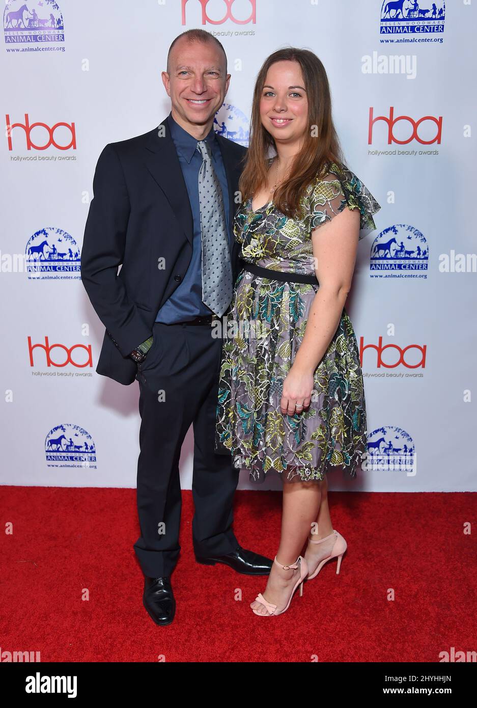 Mario Anzuoni and Heather Lewandoski at the 2019 Hollywood Beauty ...