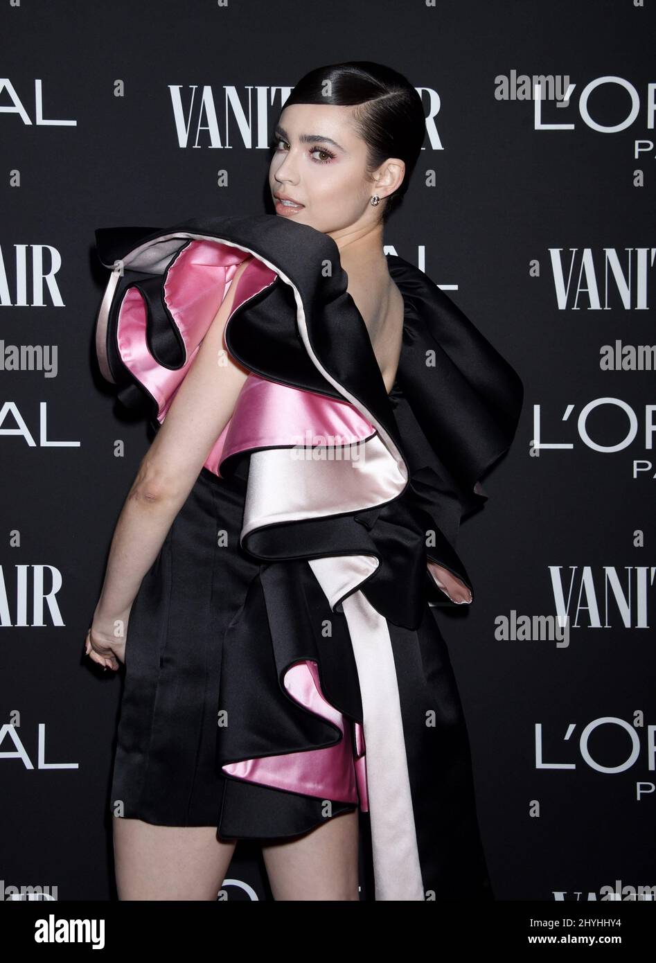 Sofia Carson at the Vanity Fair and L'Oreal Paris Celebrate New ...
