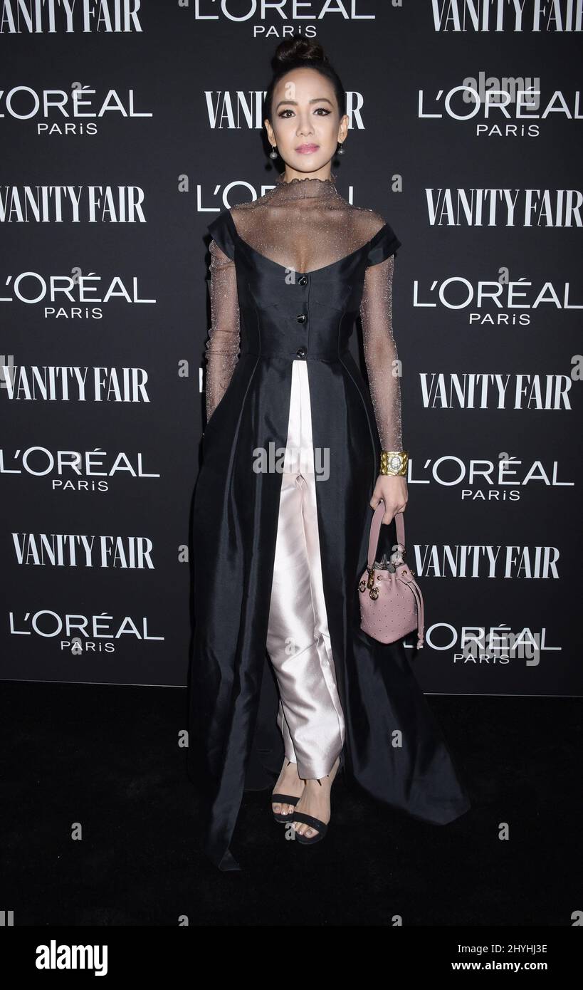 Fiona Xie at the Vanity Fair and L'Oreal Paris Celebrate New Hollywood ...