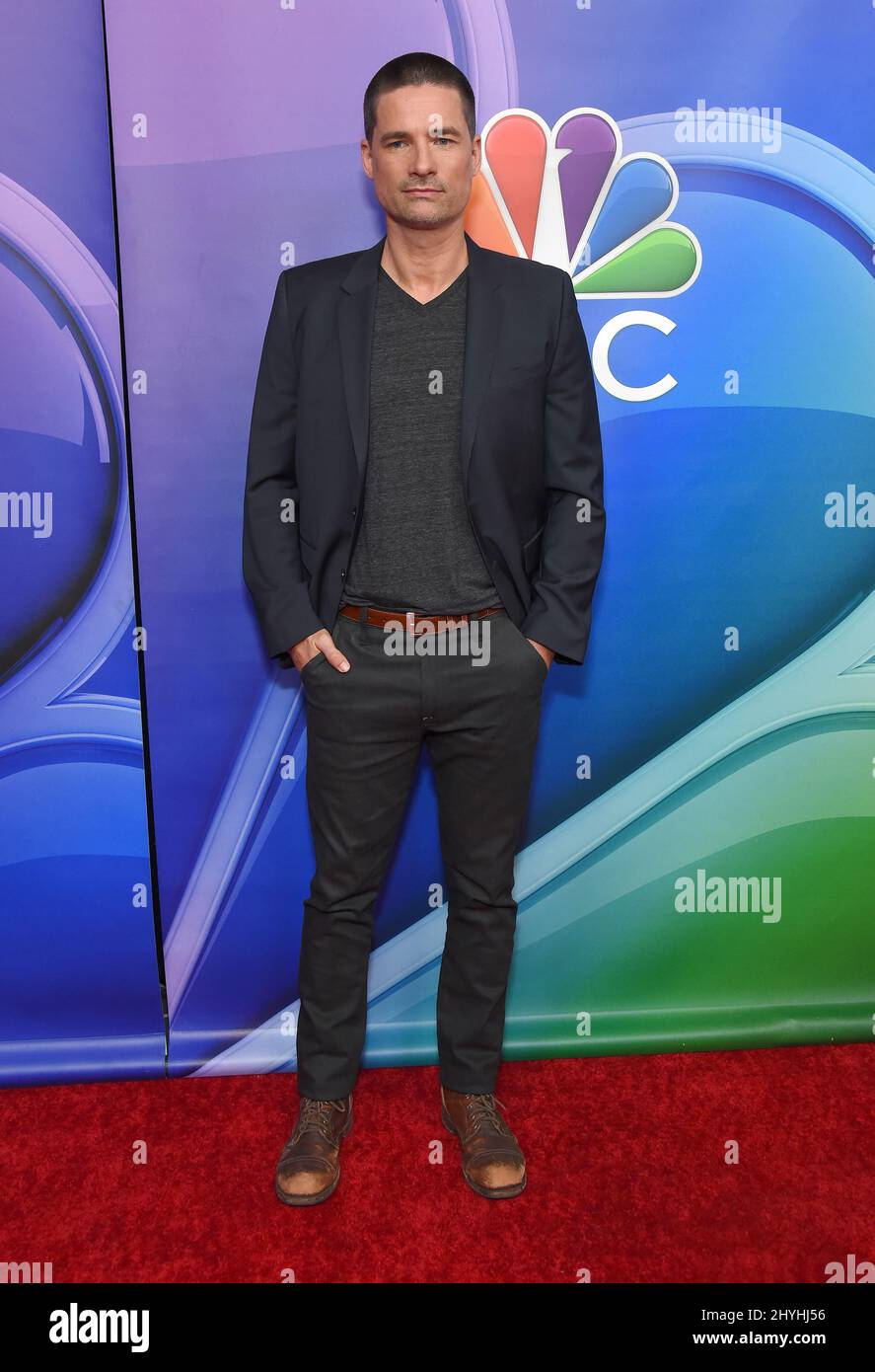 Warren Christie attending the NBC Universal Mid Season Press Day in Los ...