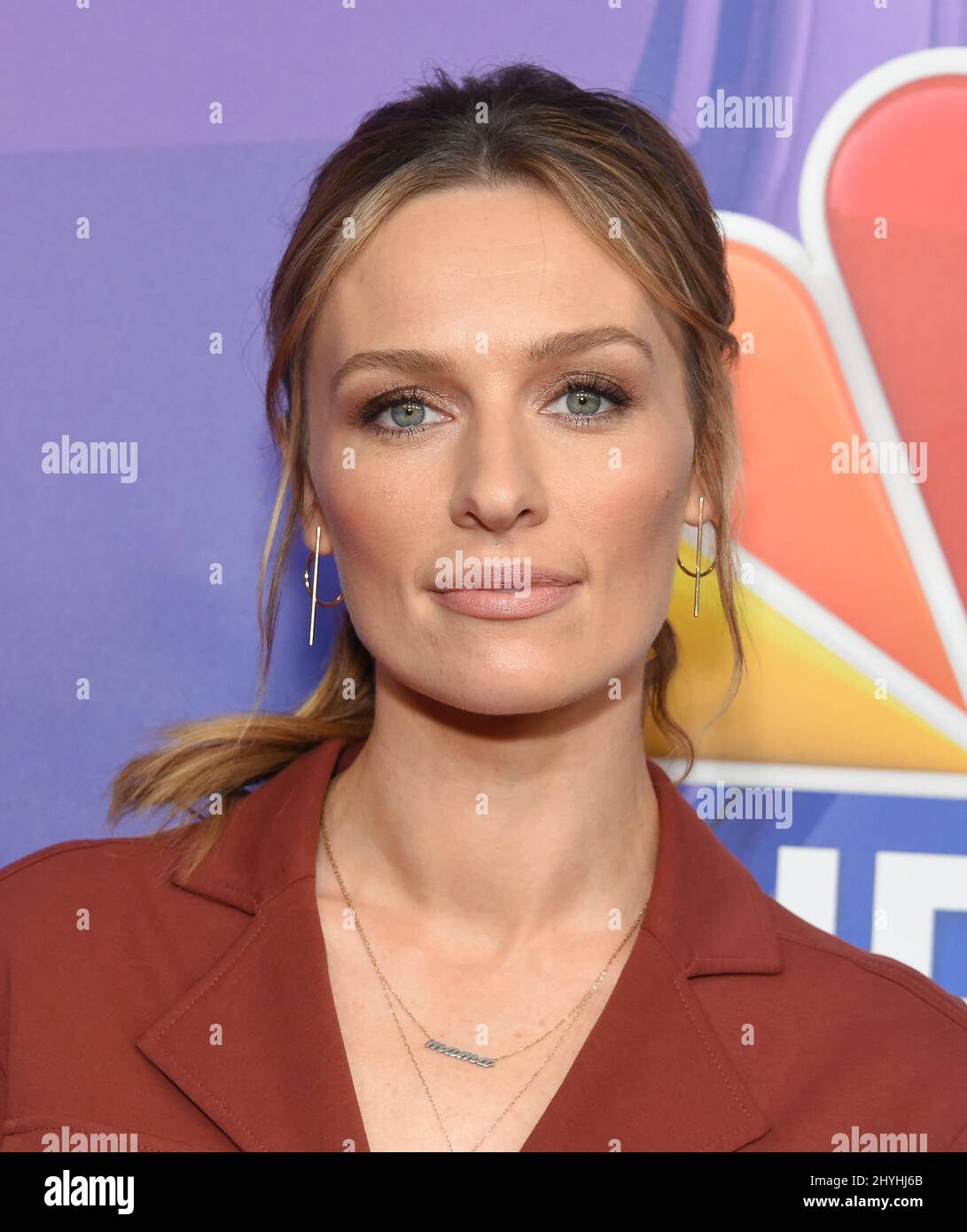 Michaela McManus attending the NBC Universal Mid Season Press Day in ...