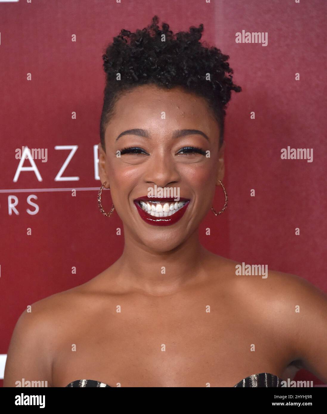 Samira Wiley attending the VH1 Trailblazer Honors at Wilshire Ebell ...