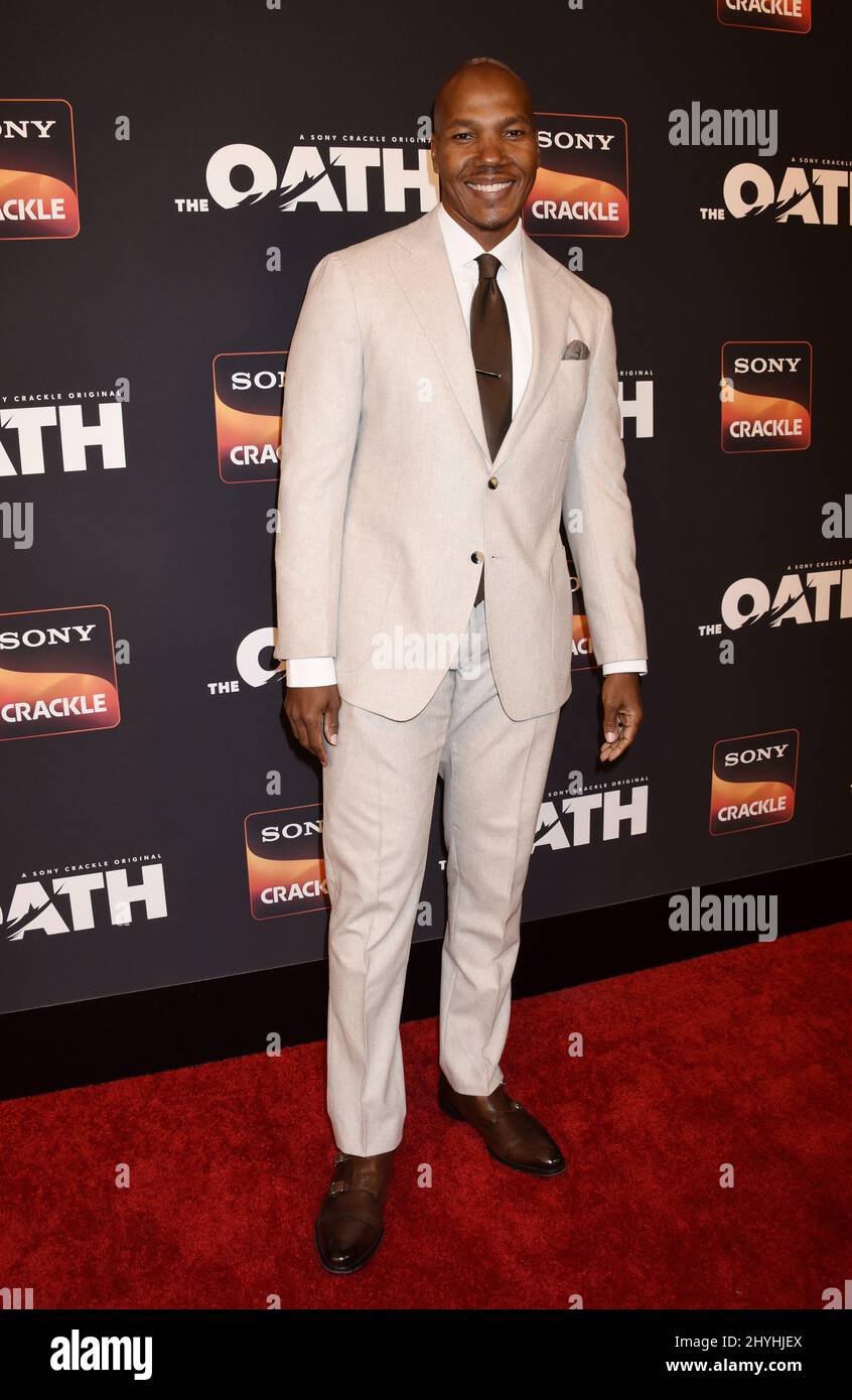 Isaac Keys attending Sony Crackle's 'The Oath' Season 2 Screening Event ...