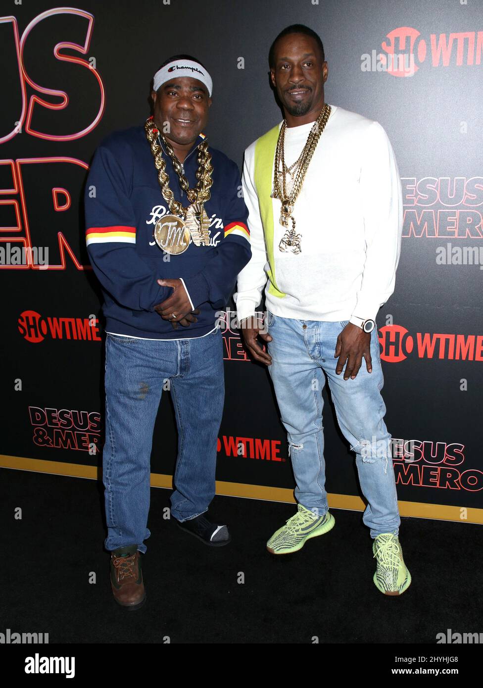 Tracy Morgan & brother Jimmy Morgan Jr. attending the 'Desus & Mero ...