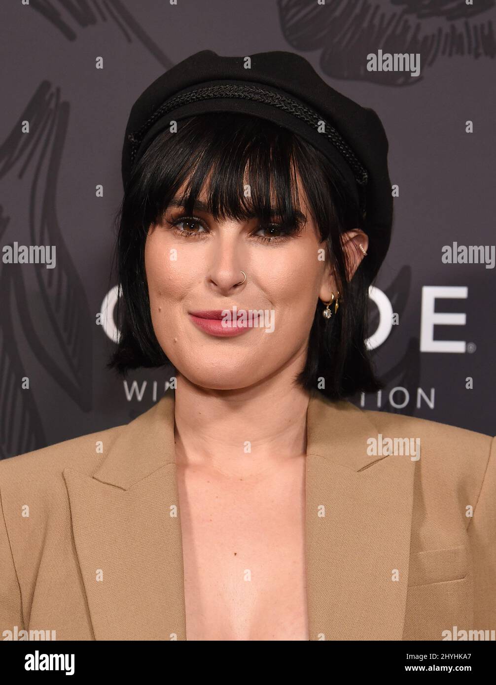 Rumer Willis arrives at the 12th Annual Women In Film Oscar Party held ...