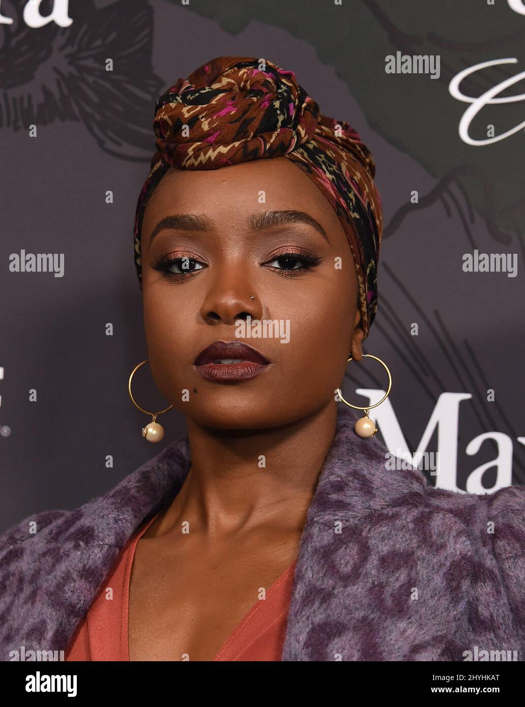 Kiki Layne arrives at the 12th Annual Women In Film Oscar Party held at ...