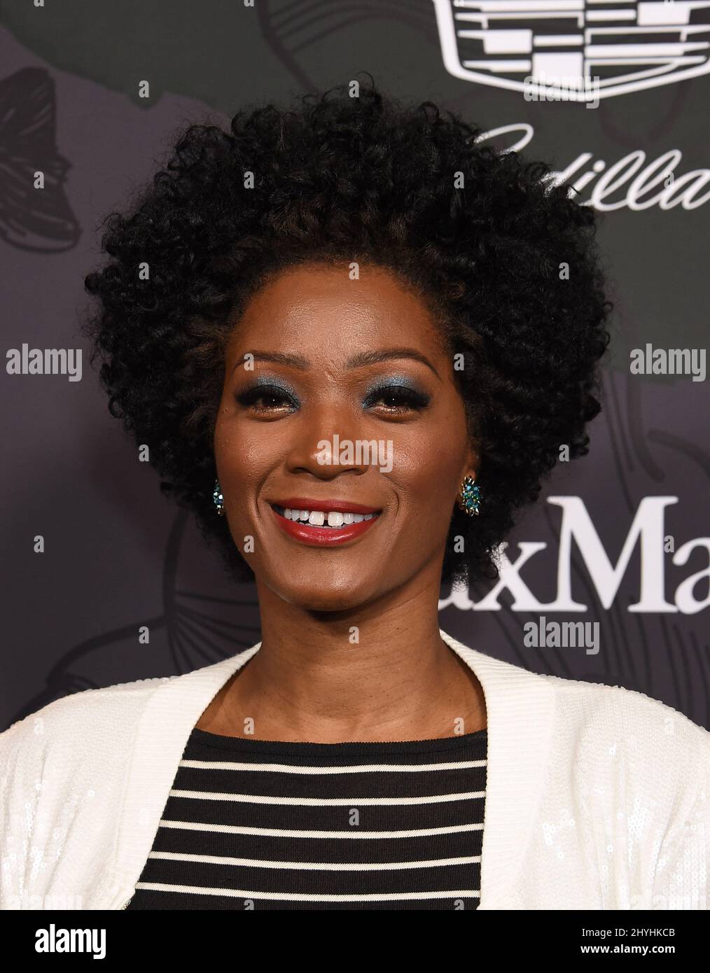 Yolanda Ross arrives at the 12th Annual Women In Film Oscar Party held ...