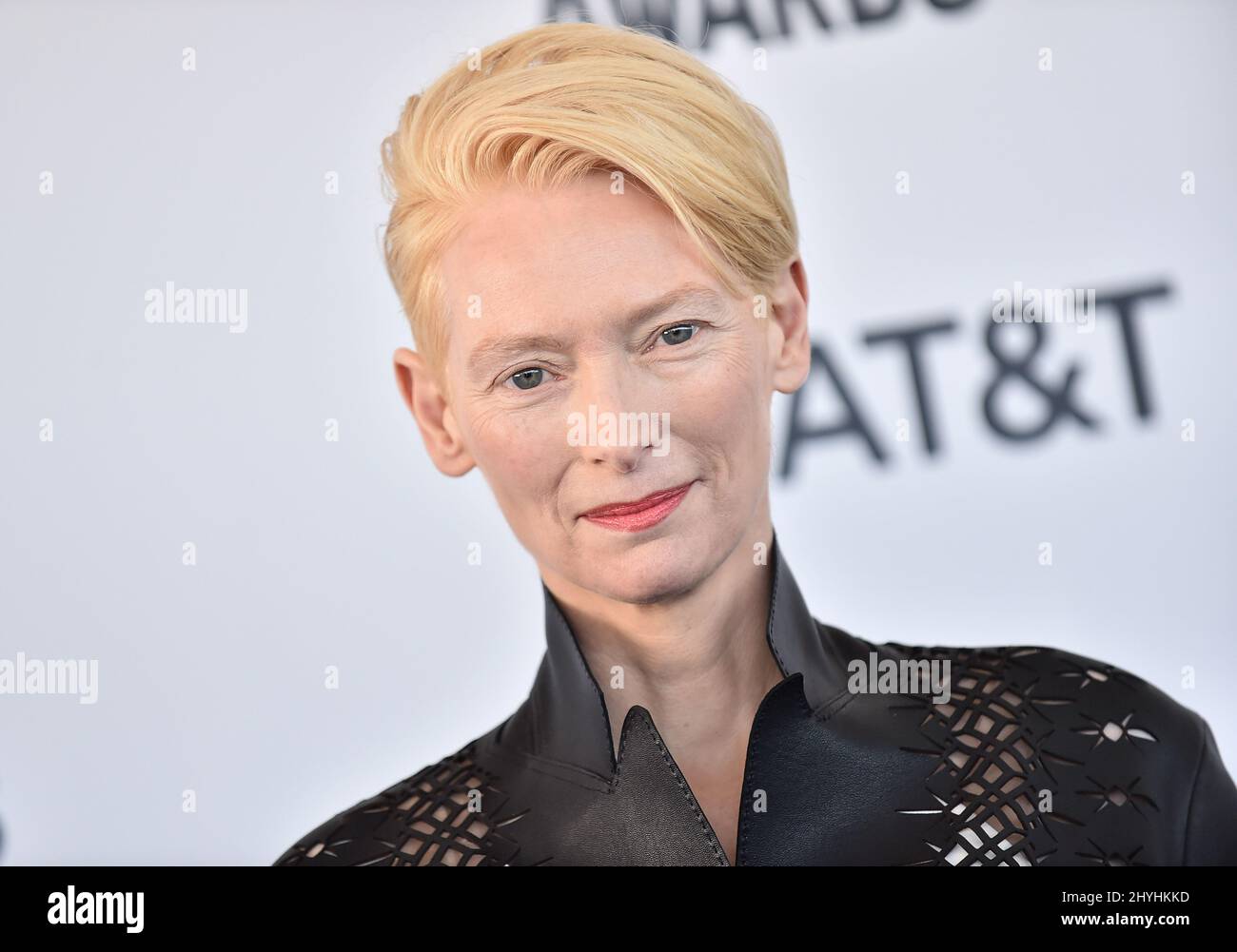 Tilda Swinton at the 2019 Film Independent Spirit Awards held on Santa ...