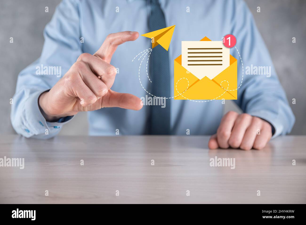 Email and user icon,sign,symbol marketing or newsletter concept ...