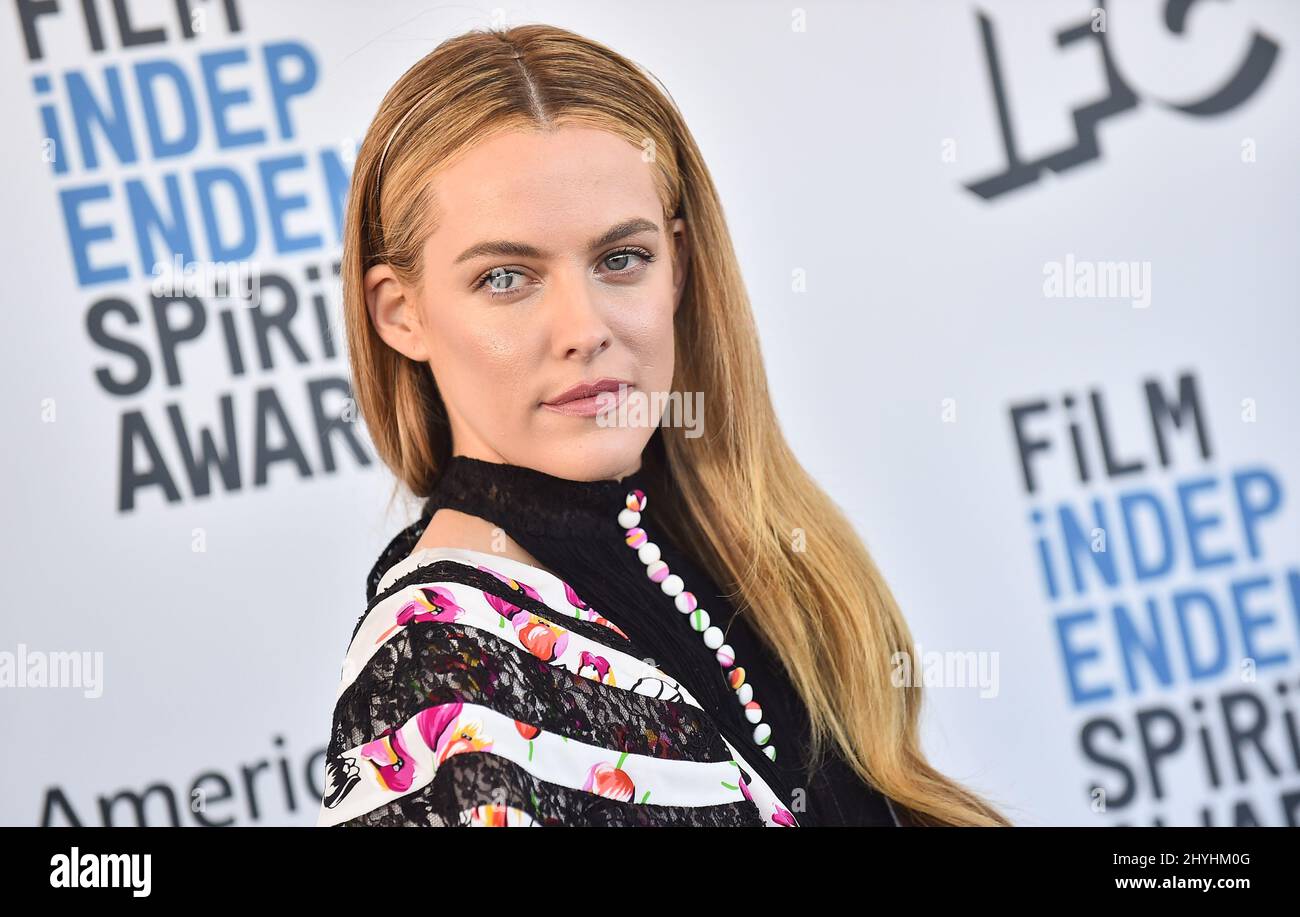 Riley Keough at the 2019 Film Independent Spirit Awards held on Santa ...